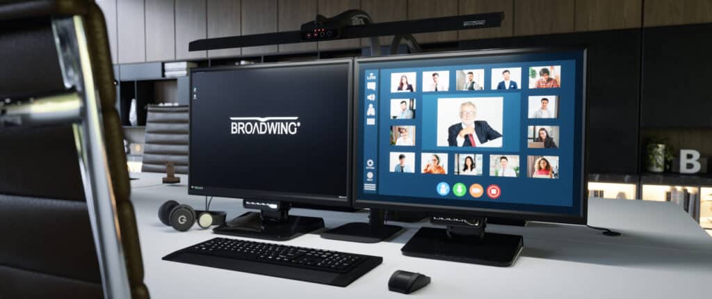 Broadwing bureaulamp TLC 9100 werkplekverlichting zwart