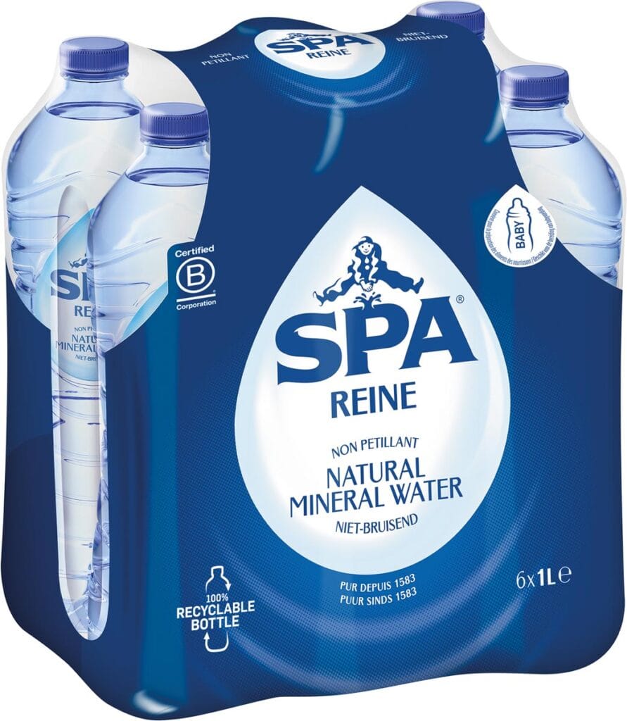 Spa Reine water, fles van 1 liter, pak van 6 stuks | Portaal Check