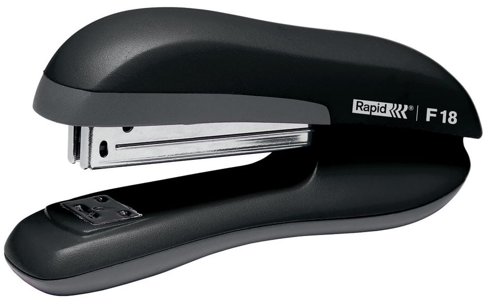 Rapid full-strip bureau nietmachine F18, 20 blad, zwart | Portaal Check