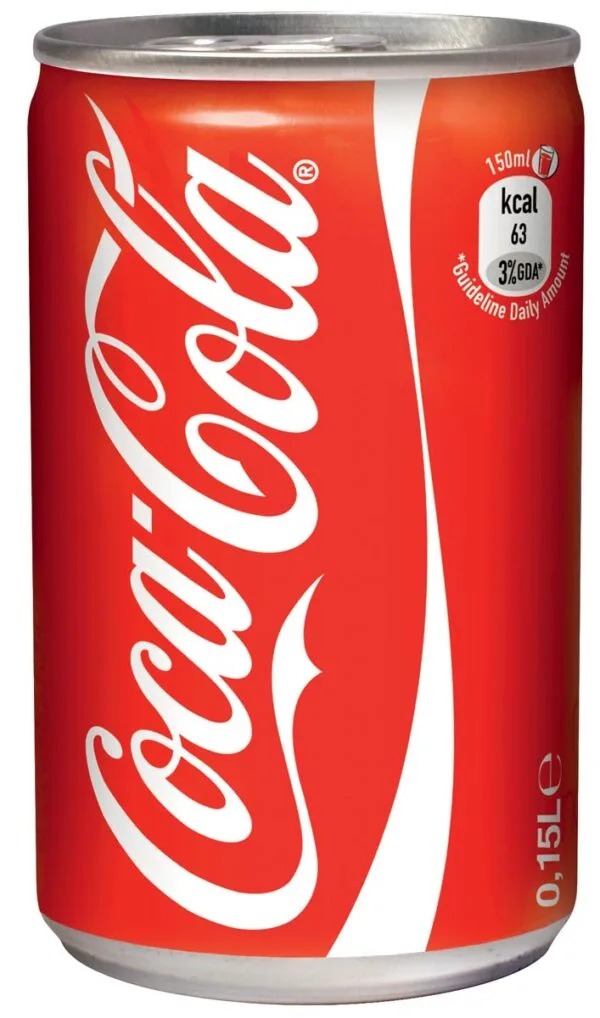 Coca-Cola frisdrank, mini blik van 15 cl, pak van 24 stuks | Portaal Check