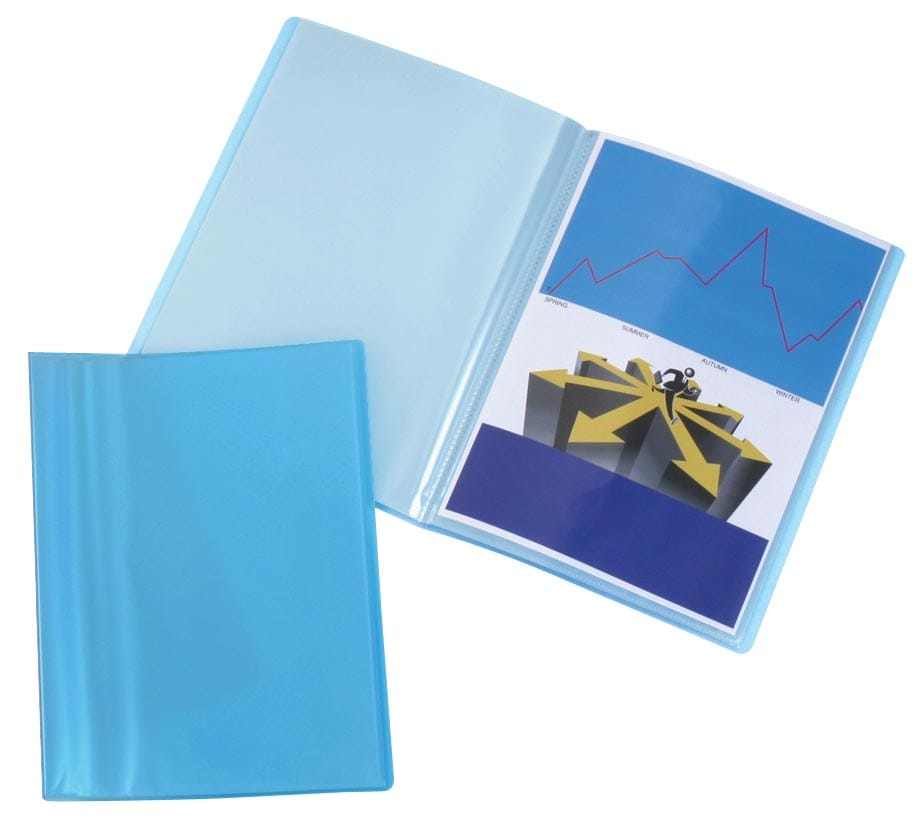 Beautone showalbum, A4, 10 tassen, in geassorteerde kleuren | Portaal Check