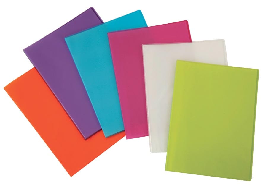 Beautone showalbum, A4, 10 tassen, in geassorteerde kleuren | Portaal Check