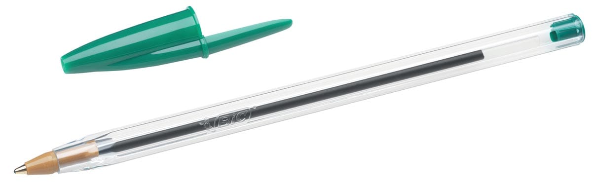 Bic balpen Cristal Medium groen | Portaal Check