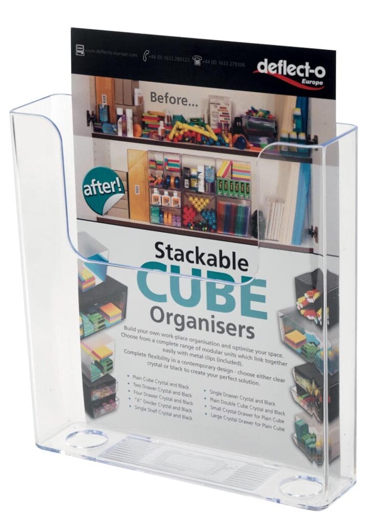 Deflecto folderhouder A5 portret | Portaal Check