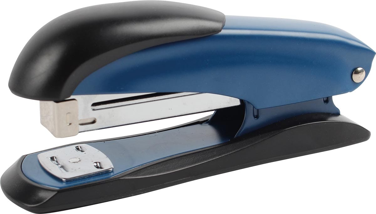 STAR nietmachine half strip, 25 blad, blauw | Portaal Check