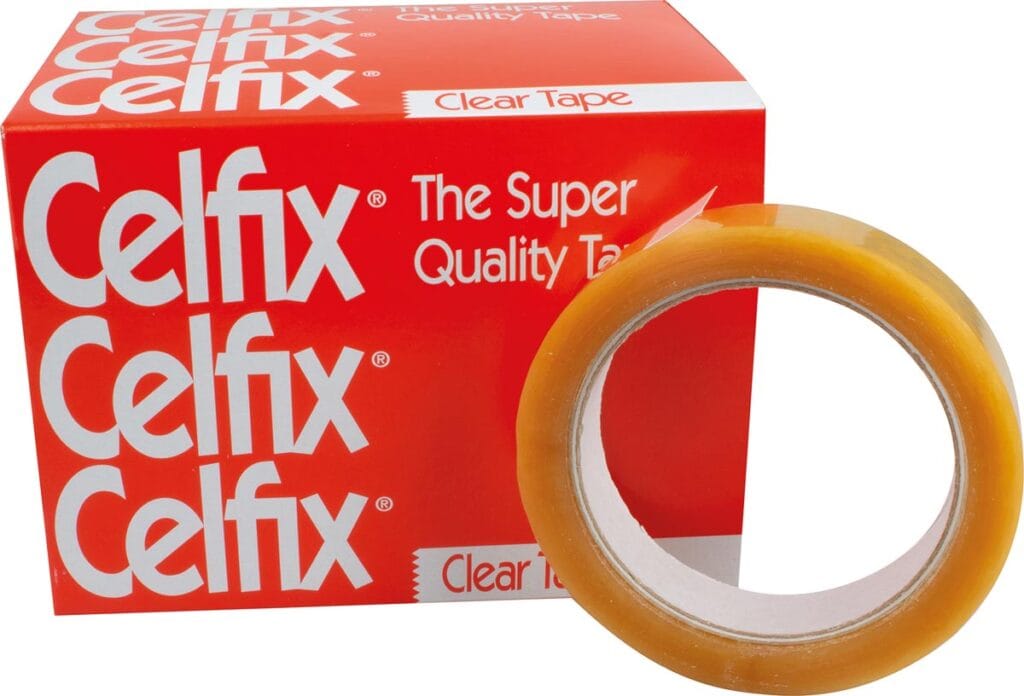 Celfix plakband cellulose ft 19 mm x 66 m | Portaal Check