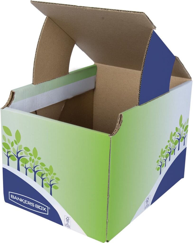 Bankers Box Prullenbak, FSC gecertificeerd karton | Portaal Check