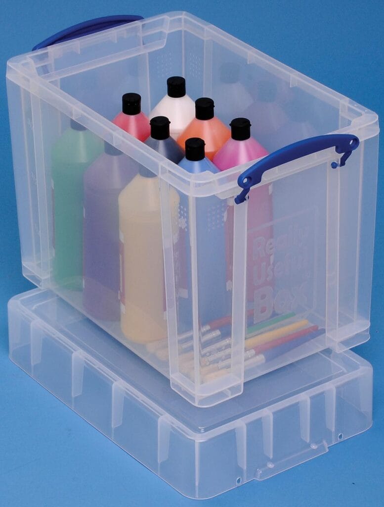 Really Useful Box opbergdoos 19 liter XL, transparant | Portaal Check