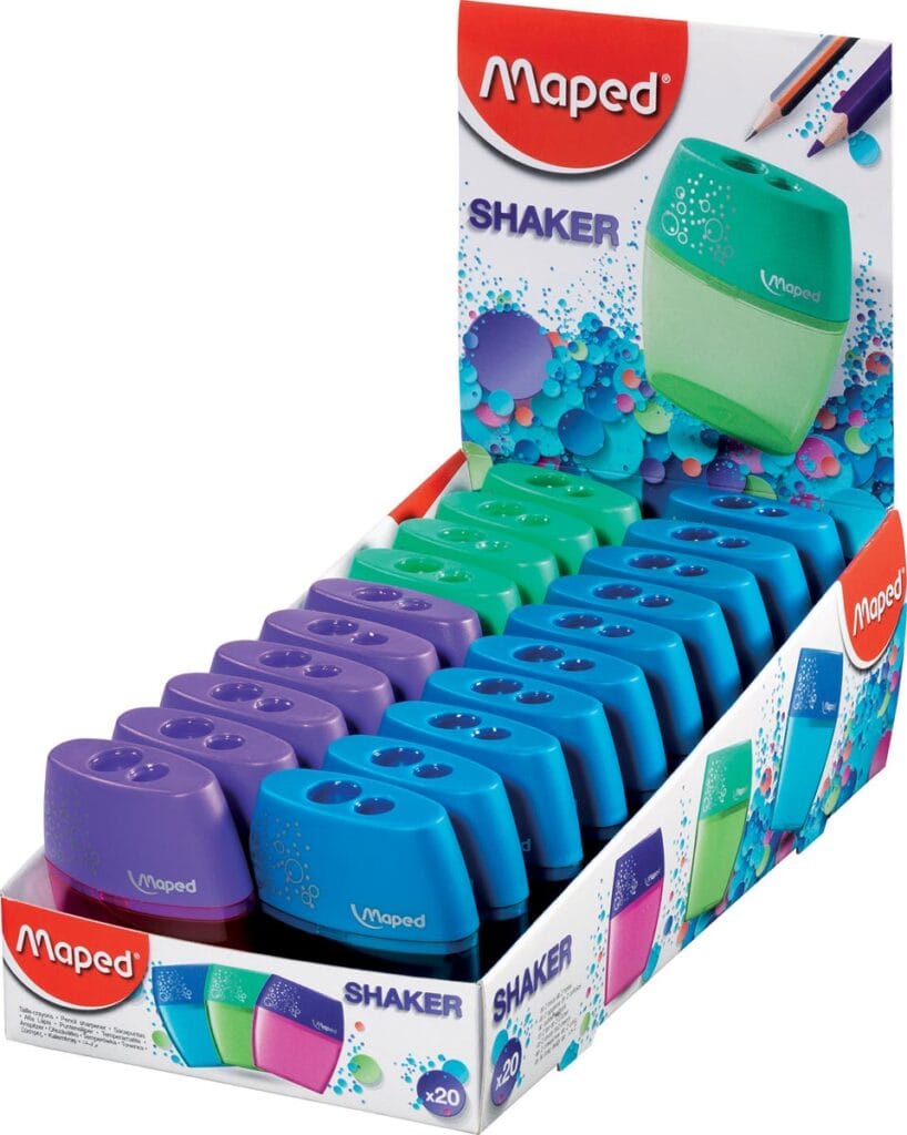 Maped Potloodslijper Shaker 2-gaats, in een doos | Portaal Check